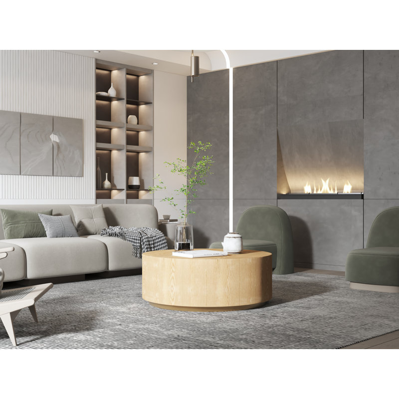 AllModern Caleb Solid Wood Coffee Table | Wayfair